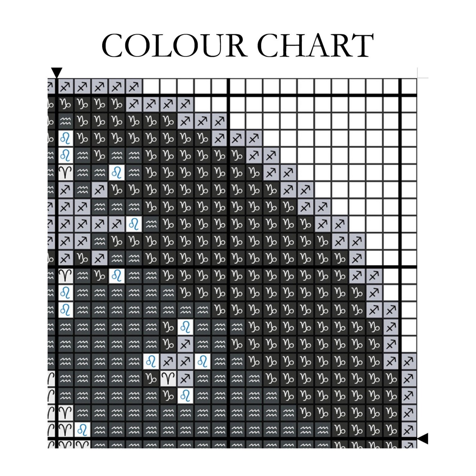 Night Court Insignia Cross Stitch Kit A Court of Thorns and - Etsy ...