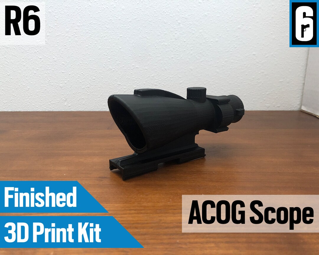 R6S ACOG Scope | 3D Printed - Props | R6 | Non-functional - Etsy