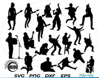 28 Musician SVG Bundle, Music Svg, Music Silhouette, Music Note Svg ...