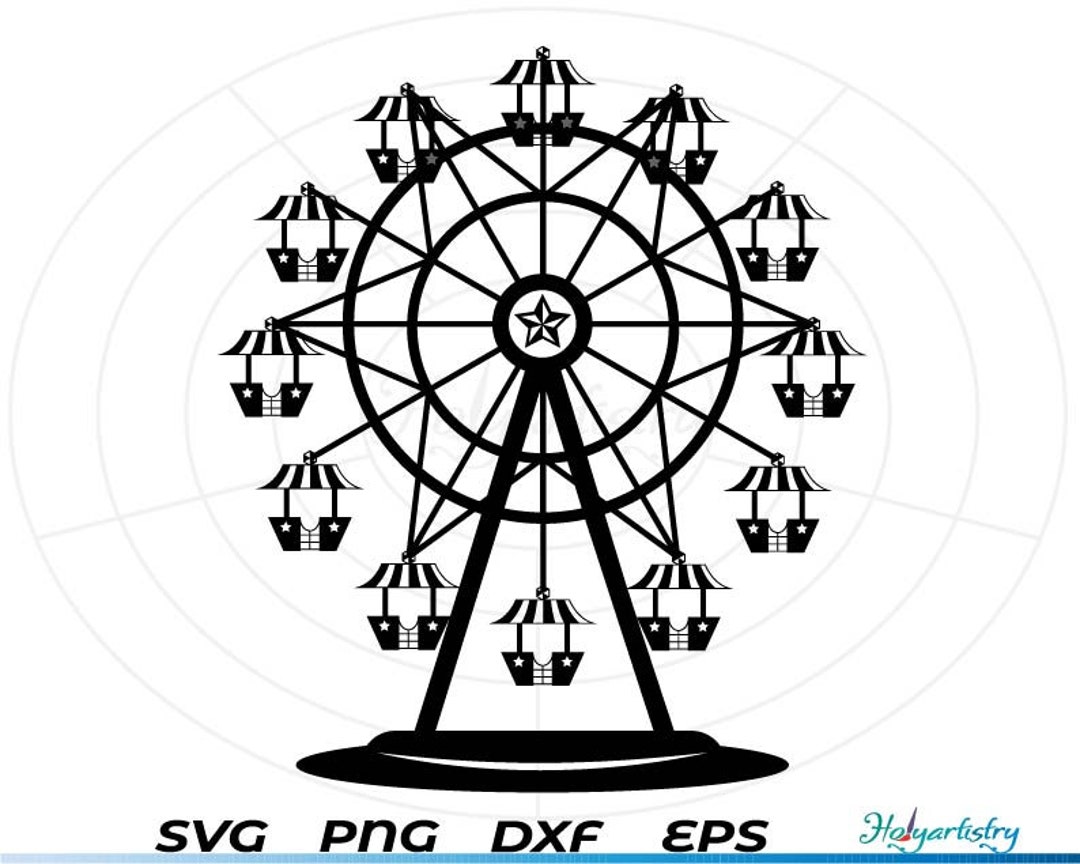 Ferris Wheel Svg Bundle, SVG Files for Cricut, Adventure SVG, Theme ...