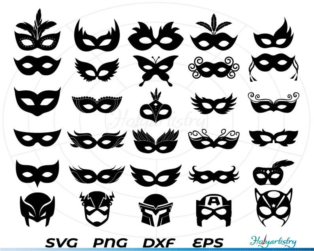 Carnival Mask Svg, SVG Files for Cricut, Carnival Cut File, Carnival ...