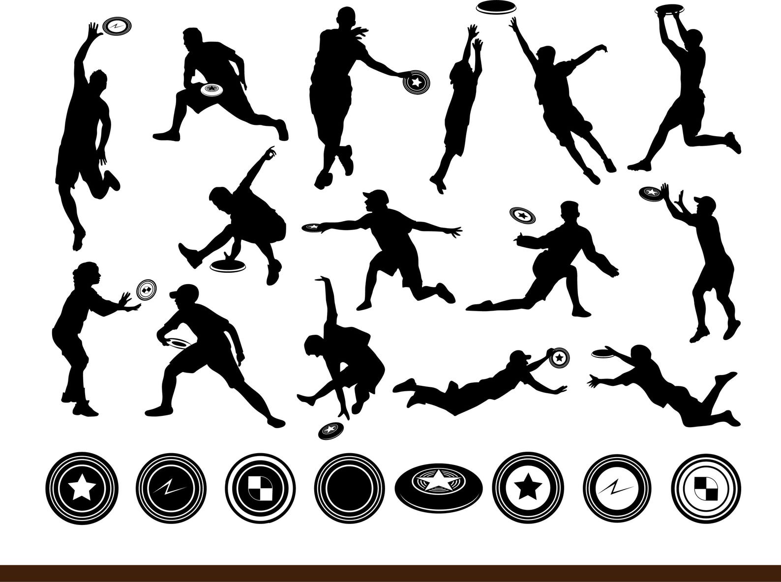 Ultimate Frisbee SVG, Frisbee Svg, Sport Svg, Frisbee Player, Disc Golf ...