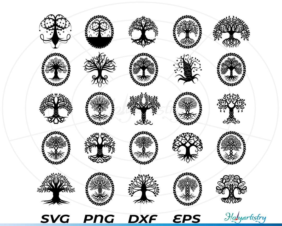 Celtic Tree Svg, Tree of Life Svg, Tree of Life Clipart, Tree of Life ...