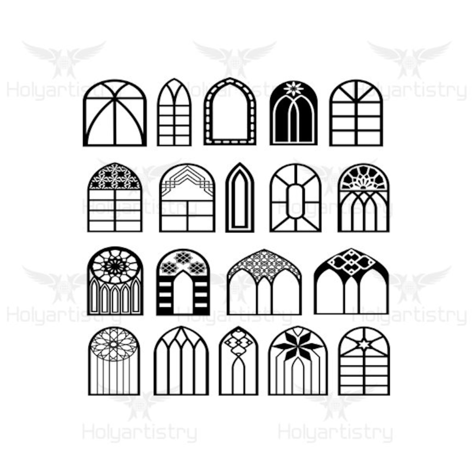Windows SVG, Windows Bundle Cutting File for Cricut,vector, Silhouette ...