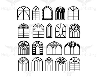 Windows SVG Windows Vector Silhouette Cricut File Clipart - Etsy