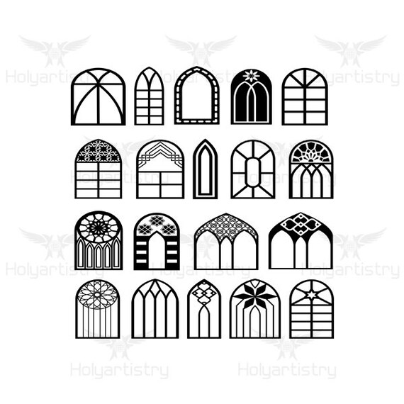 Windows SVG Windows Bundle Cutting File for Cricutvector | Etsy