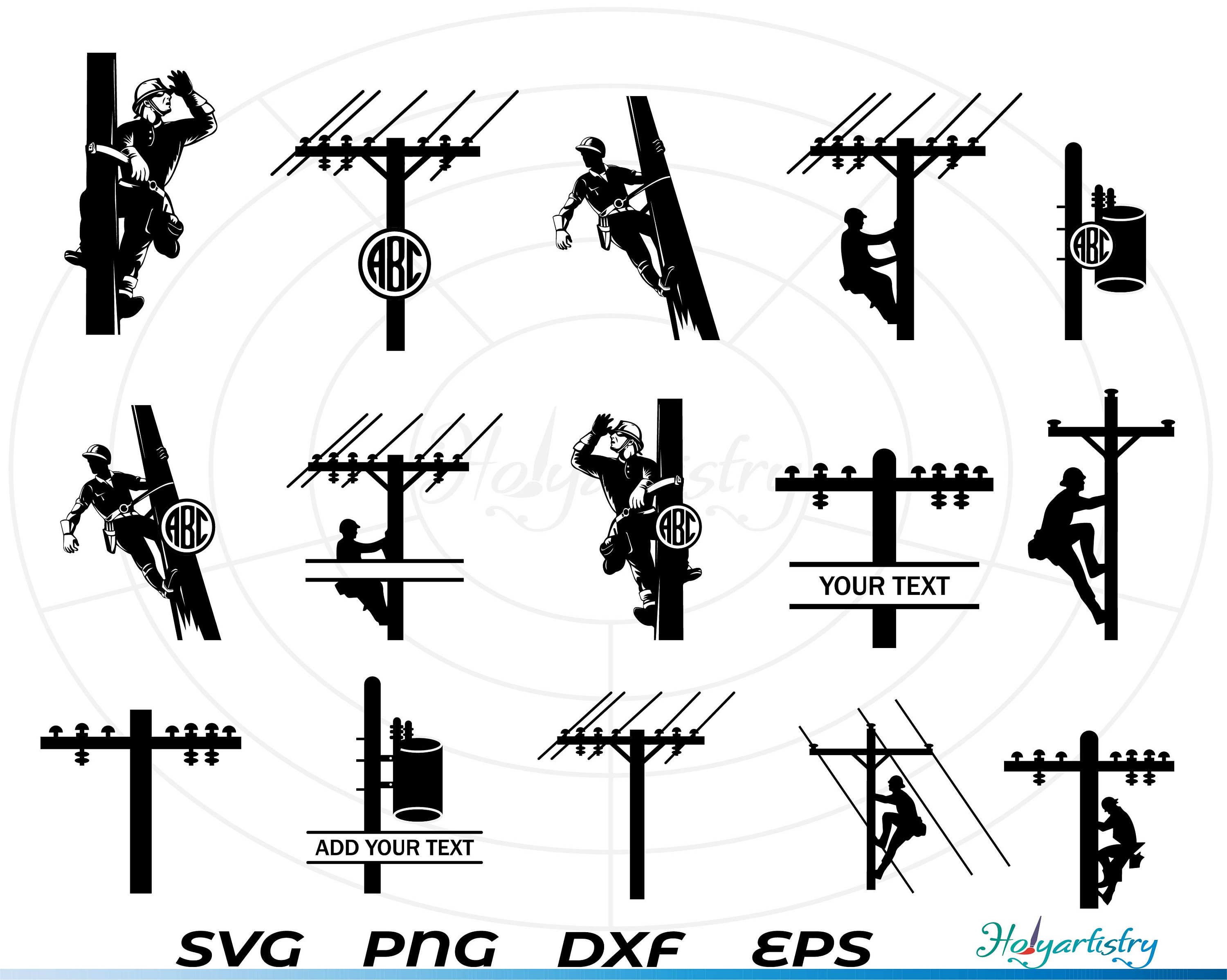 Lineman Electrician SVG, Lineman Cutting File for Cricut, Lineman ...