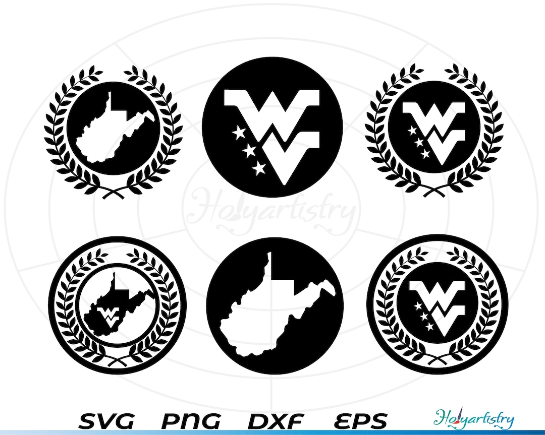 West Virginia Logo SVG, West Virginia Vector, Silhouette, Cricut File ...