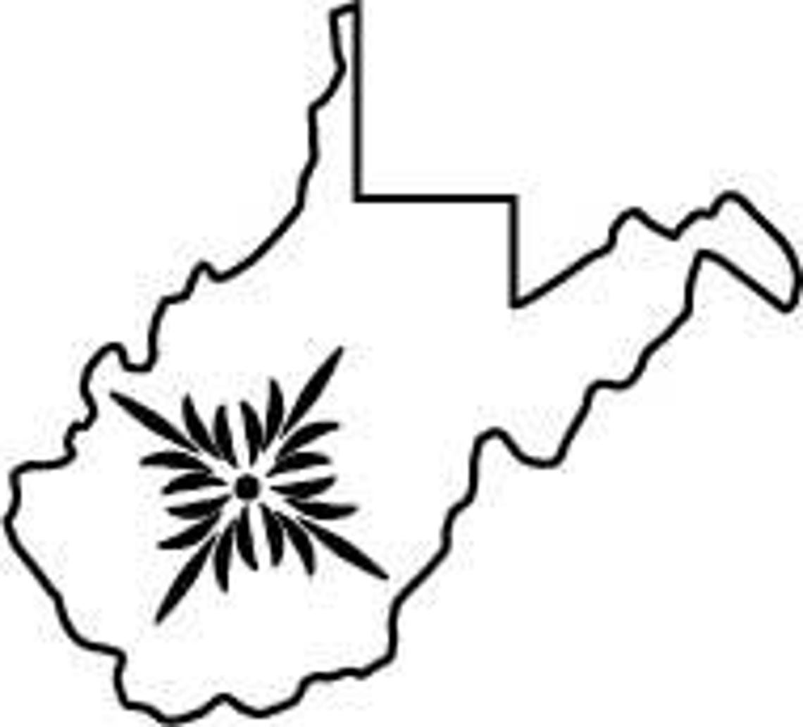 West Virginia State SVG, West Virginia Vector, Silhouette, Cricut File ...