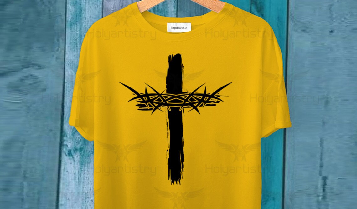 Crown and Cross SVG, Crown and Cross Cutting File for Cricut, Vector ...