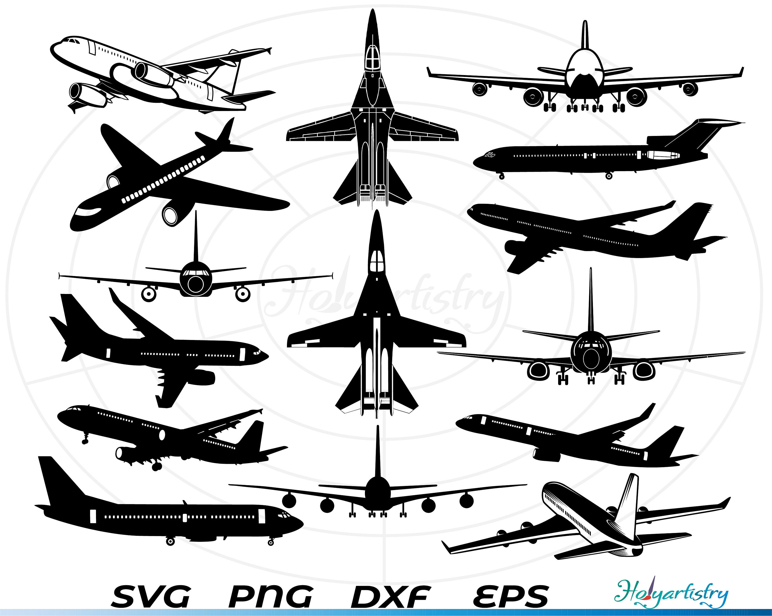 Airplane Svg, Airplane Png, Airplane Silhouette Svg, Aeroplane Svg ...