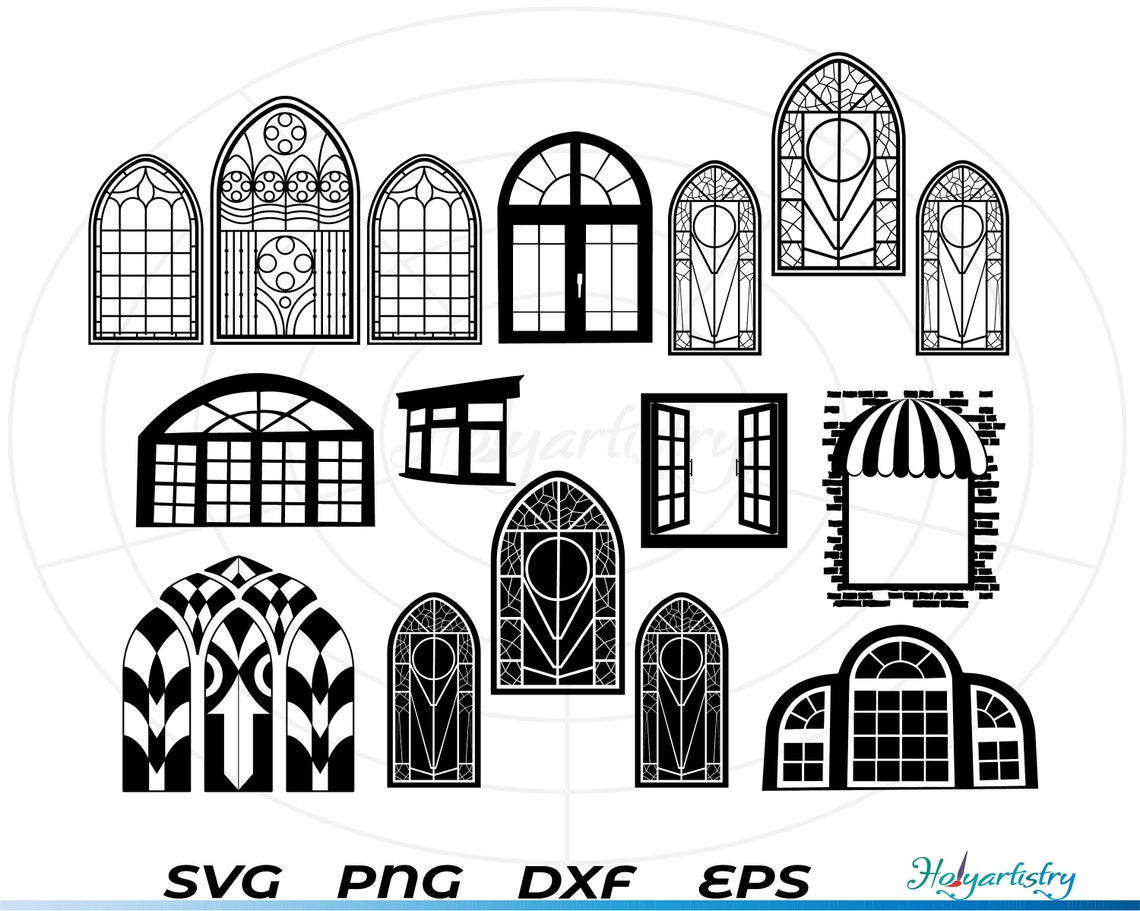 Windows SVG, Svg Files for Cricut, Window Svg, Window Cut Files ...