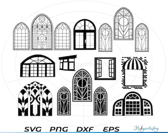 Windows SVG, Svg Files for Cricut, Window Svg, Window Cut Files ...