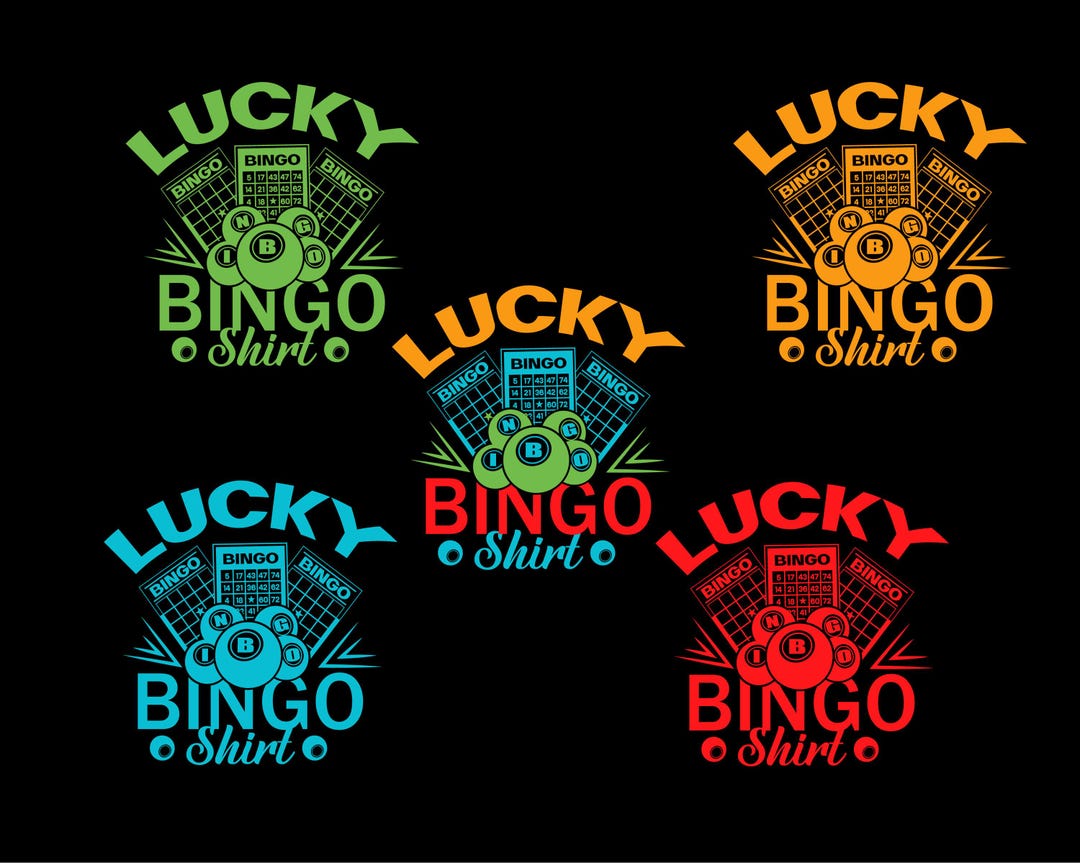 Bingo SVG, Bingo Cutting File for Cricut, Bingo Color Vector, Bingo ...