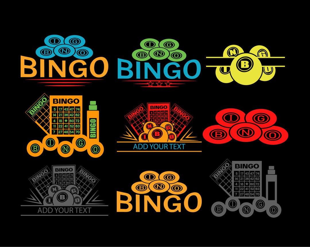 Bingo SVG, Bingo Cutting File for Cricut, Bingo Color Vector, Bingo ...