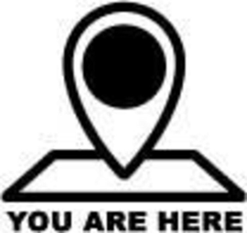 Location Pin SVG Cut File, You Are Here Svg, Map Pin PNG, Map Point ...