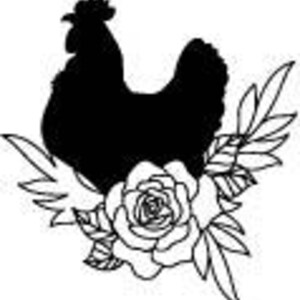 Chicken SVG, Chicken Clipart, Rooster Cut Files, Hen Silhouette ...