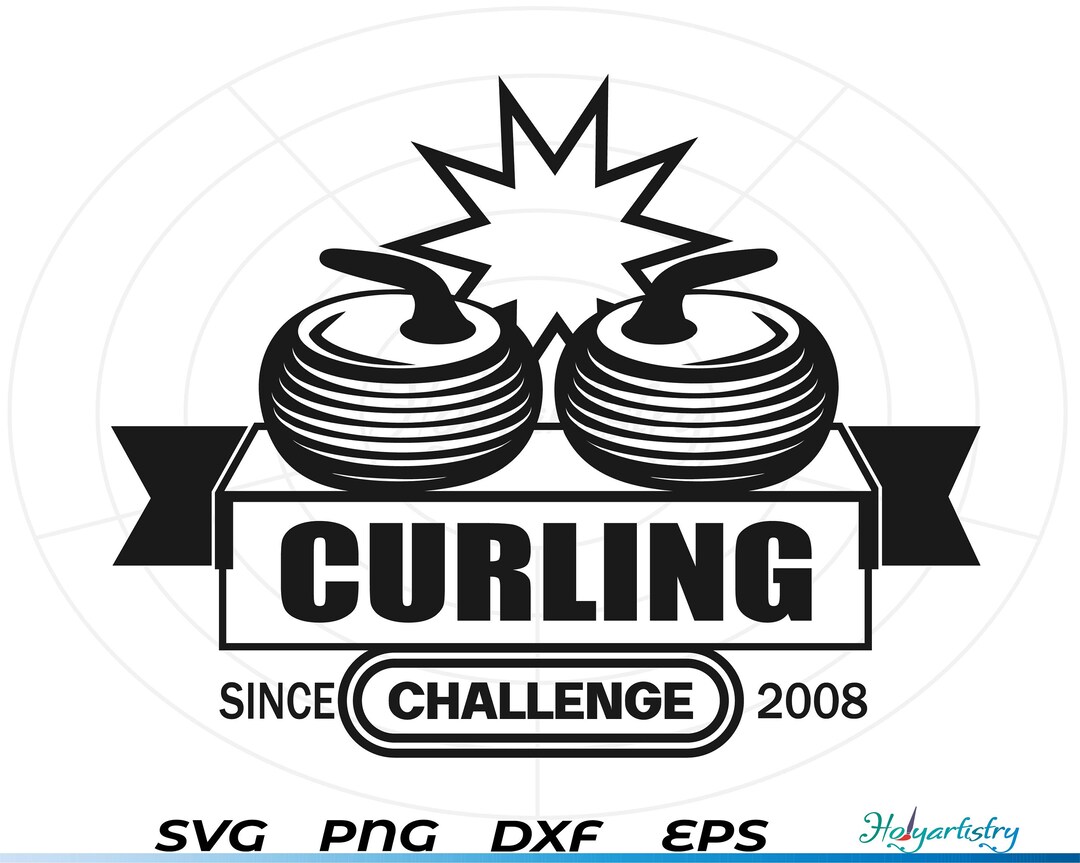 Curling Sport SVG, Curling Cutting File for Cricut, Curling Vector ...