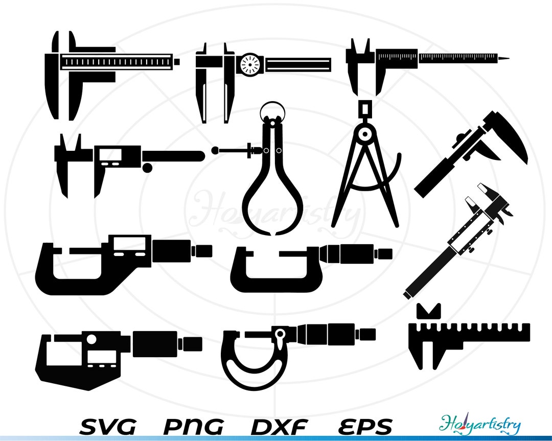 Calliper SVG, Engineering Svg, Construction Svg, Machinist, Tools Svg ...