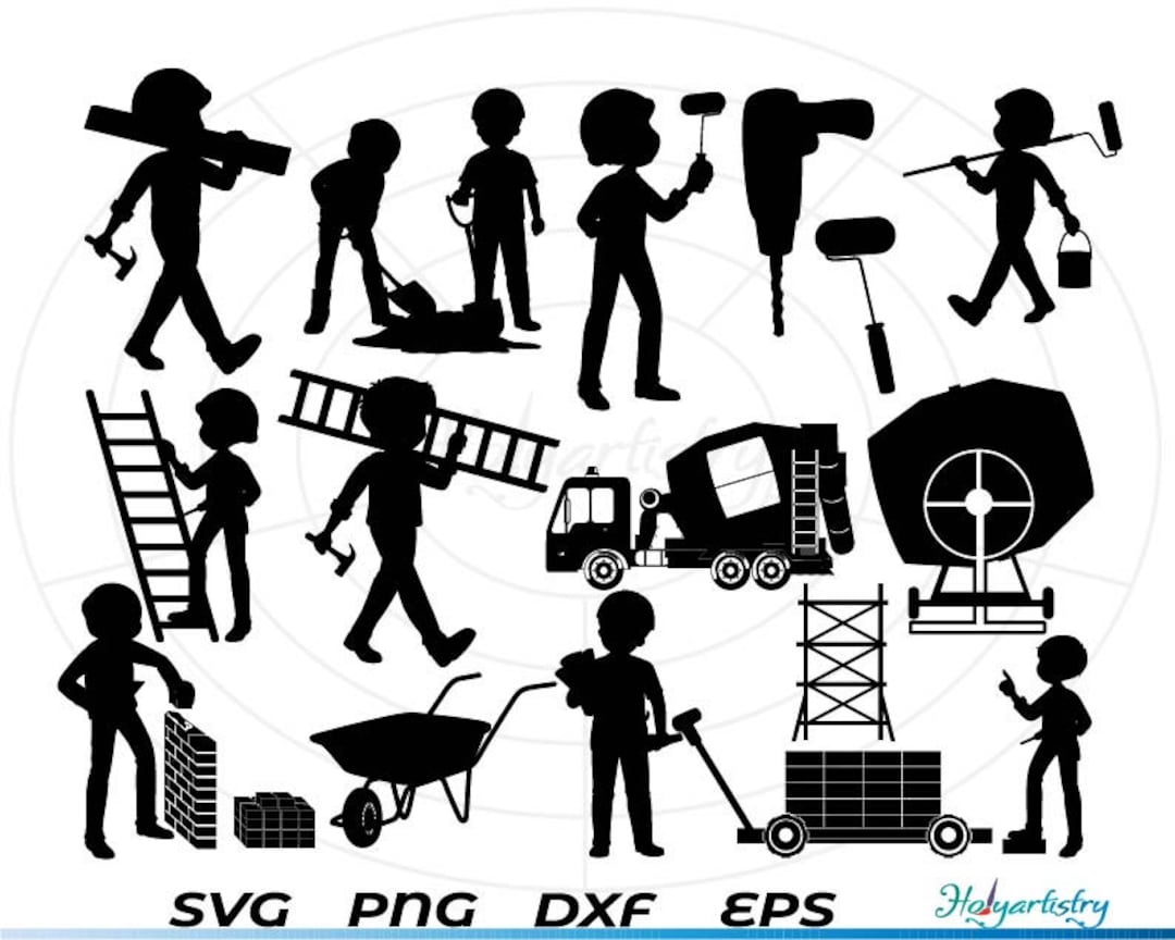 Workers Svg, Construction Worker Svg, Social Worker Svg, Ironworker Svg ...