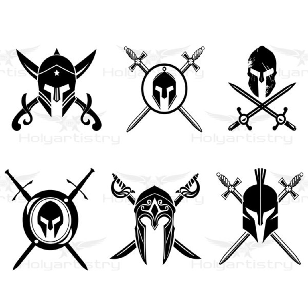 Spartan SVG, Spartan Helmet Cutting File for Cricut,vector,silhouette ...