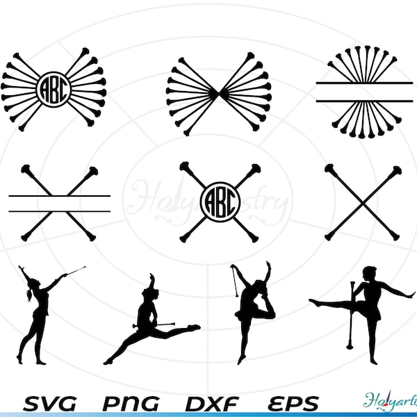 Majorette Svg - Etsy