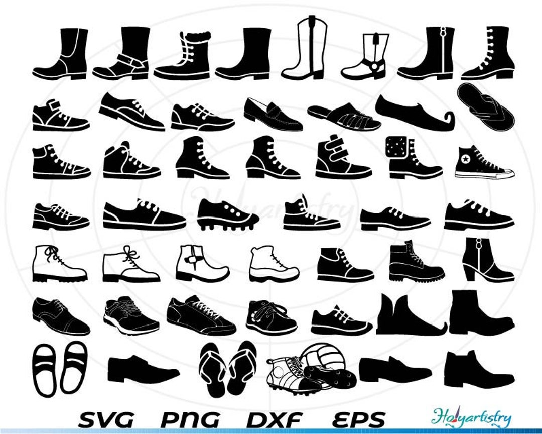 Shoes Bundle SVG, Shoes SVG, Shoes Cut File, Shoes Png, Shoes ...