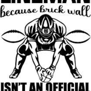 Football Lineman SVG, Lineman Cutting File for Cricut,lineman Vector ...