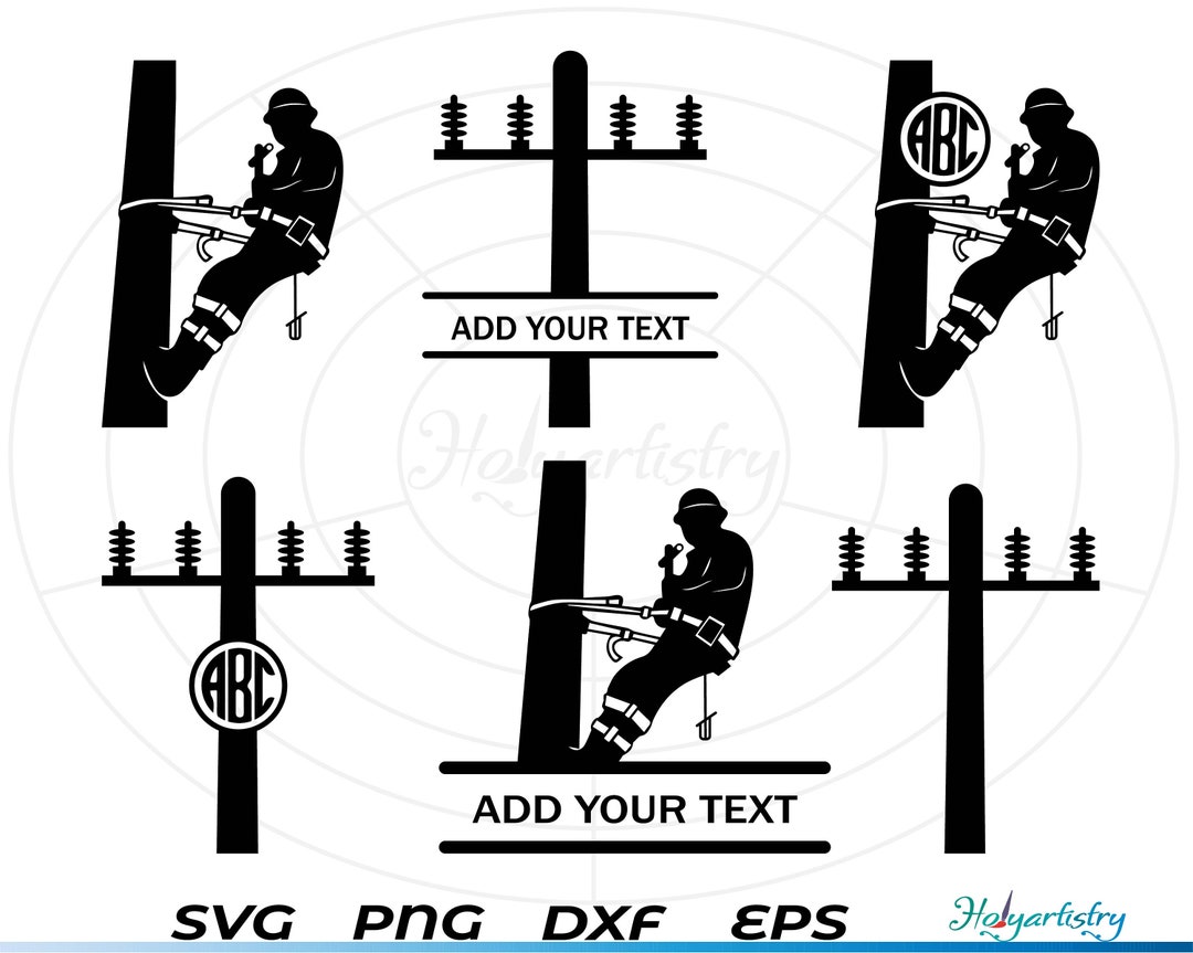 Lineman Electrician SVG, Lineman Cutting File for Cricut, Lineman ...