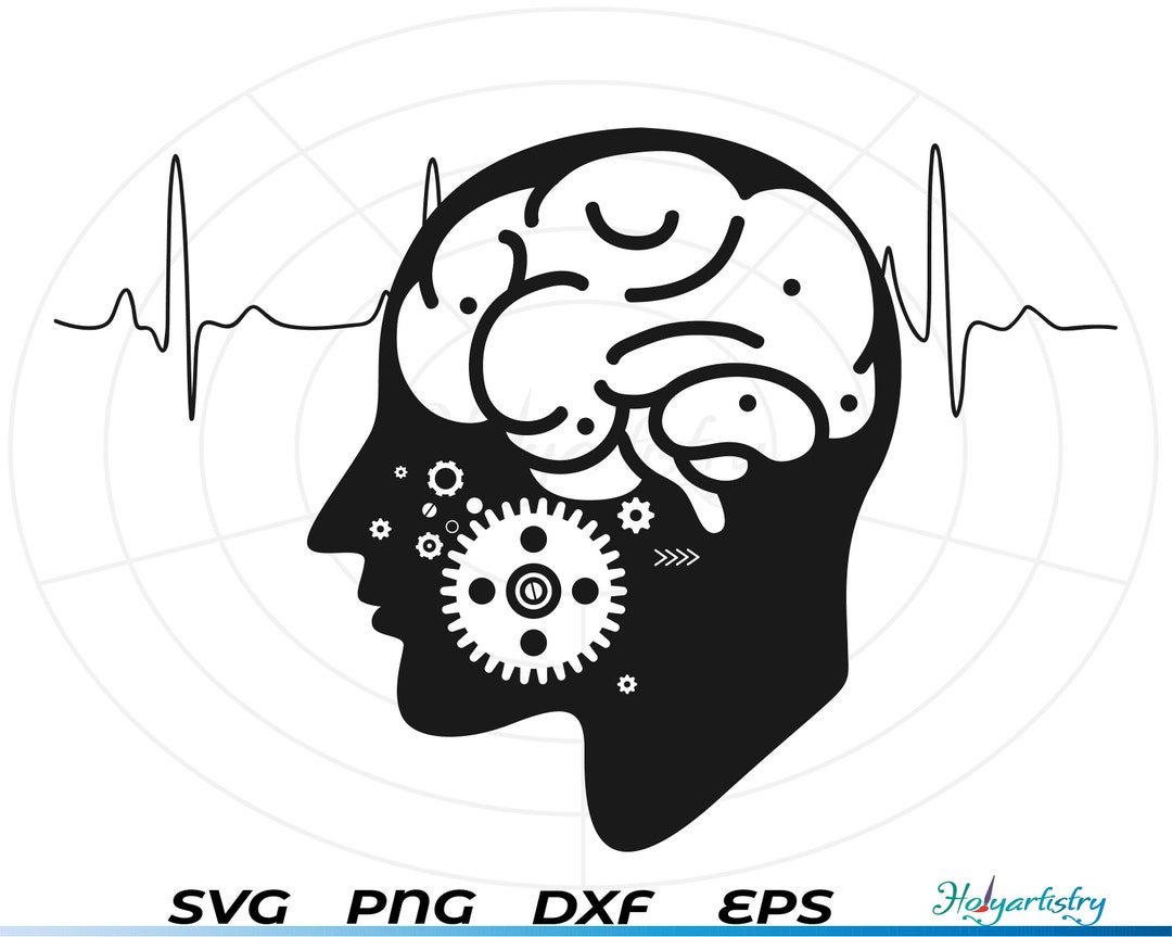 Brain Svg, Mind Svg, Genius Svg, Smart Svg, Intelligence Svg ...