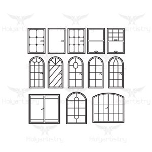 Close Windows SVG Windows Bundle Cutting File for - Etsy