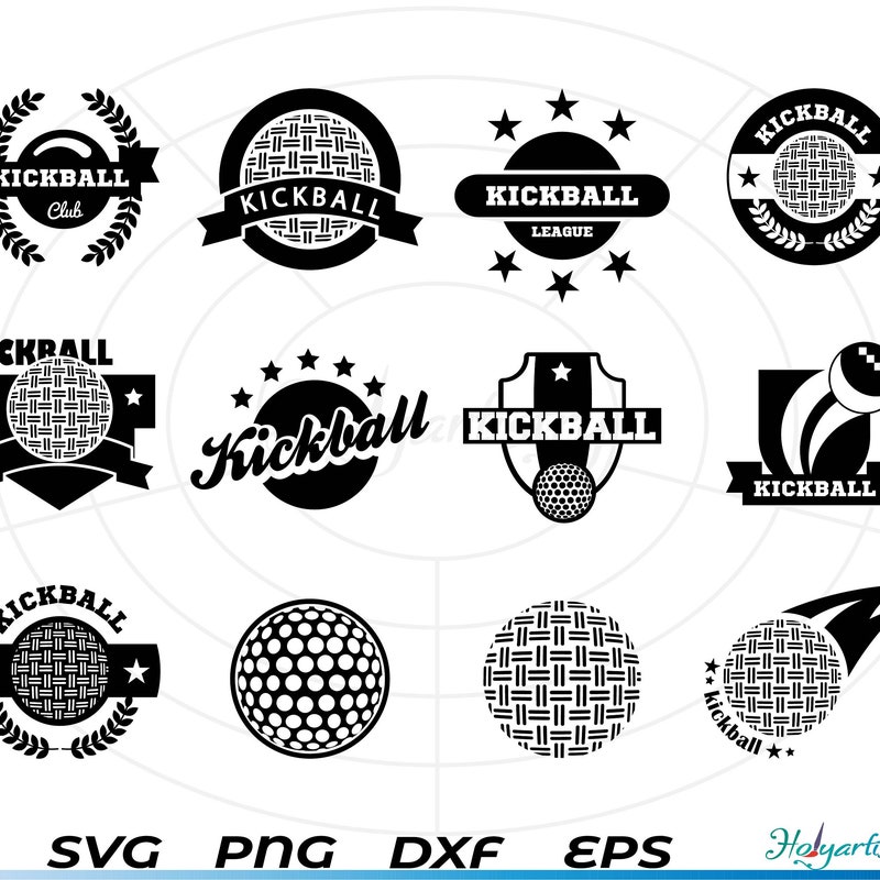 Kickball Clipart - Etsy