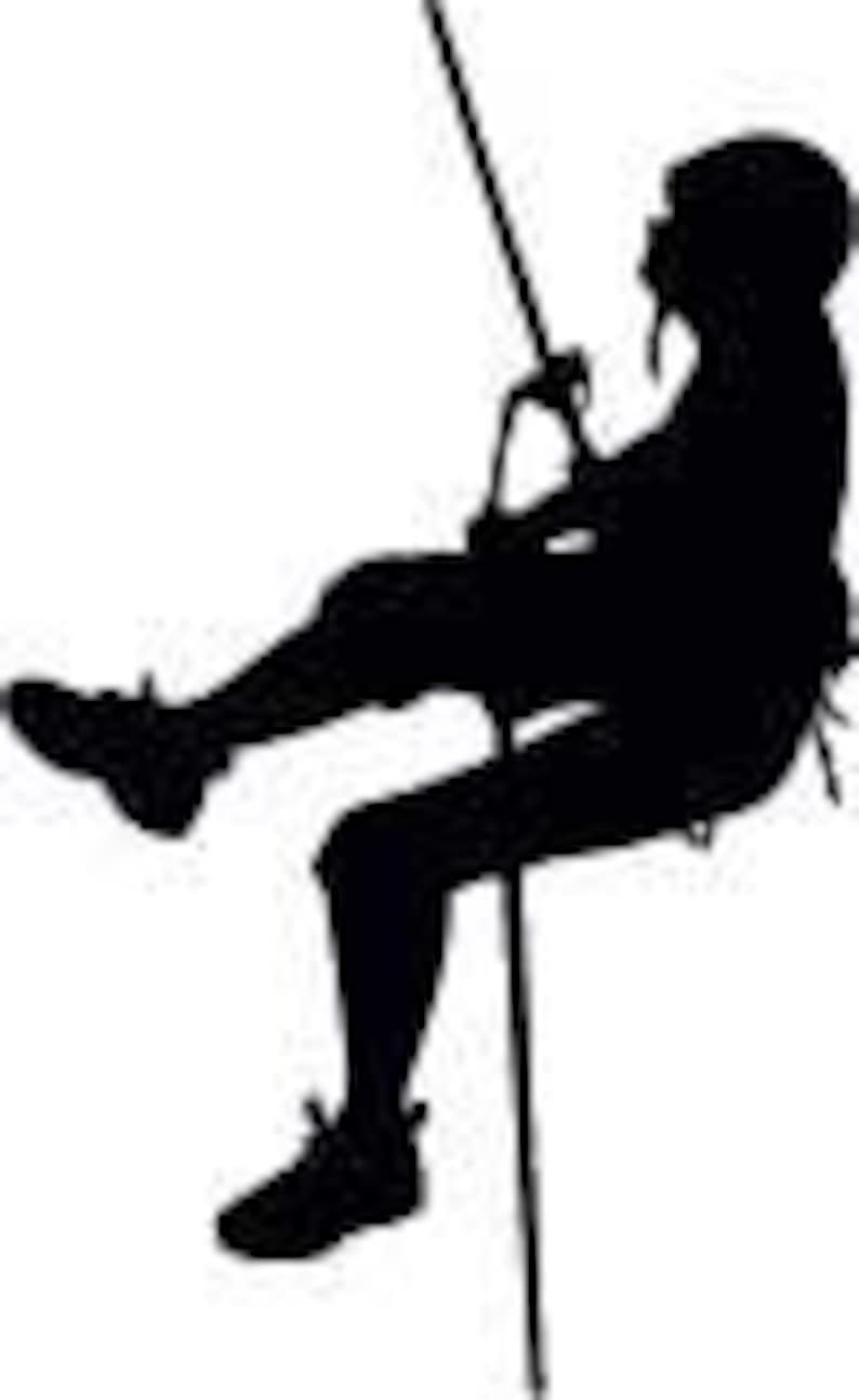 Rappelling Svg, Rope Climbing Svg, Climbing Svg, Rock Climbing Svg ...