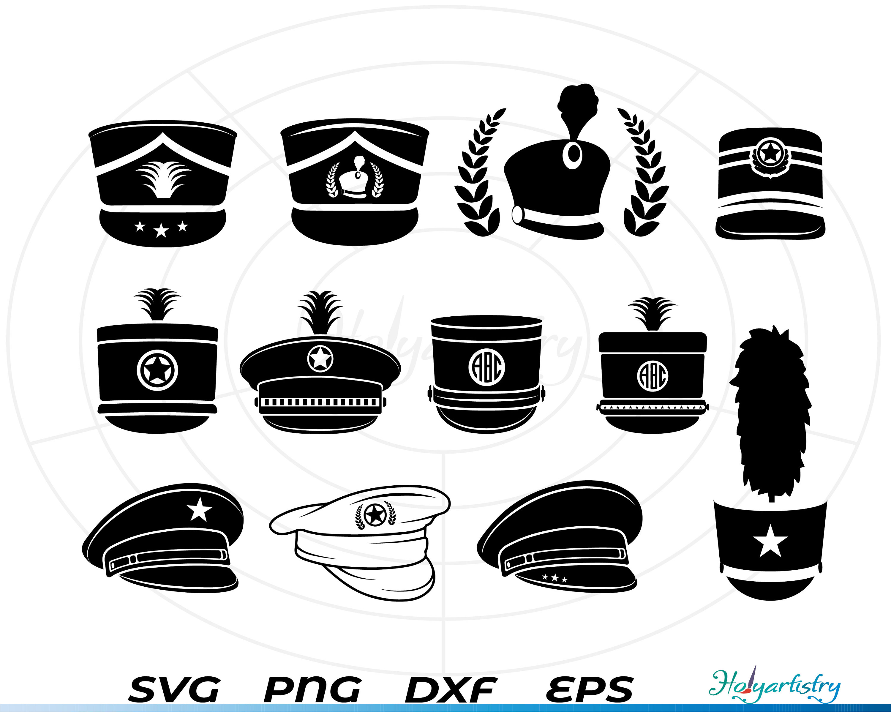 Marching Band Cap Svg, Band Svg, Marching Svg, Clipart, Cut Files for ...