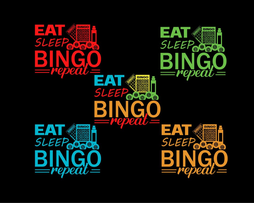 Bingo SVG, Bingo Cutting File for Cricut, Bingo Color Vector, Bingo ...