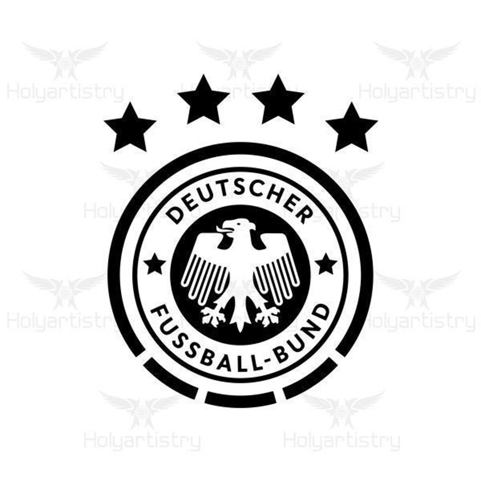 Deutscher Fussball Bund SVG Football league Cutting File for - Etsy France