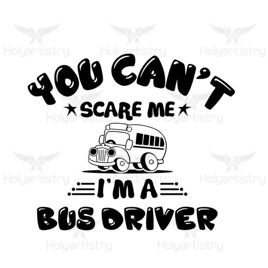 Bus Driver SVG, Bus Cutting File for Cricut,vector,silhouette for ...