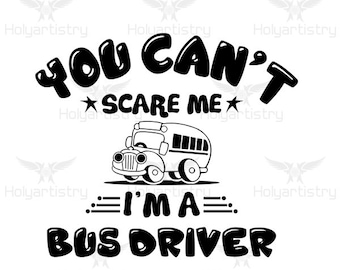 Bus Driver SVG, Bus Cutting File for Cricut,vector,silhouette for ...