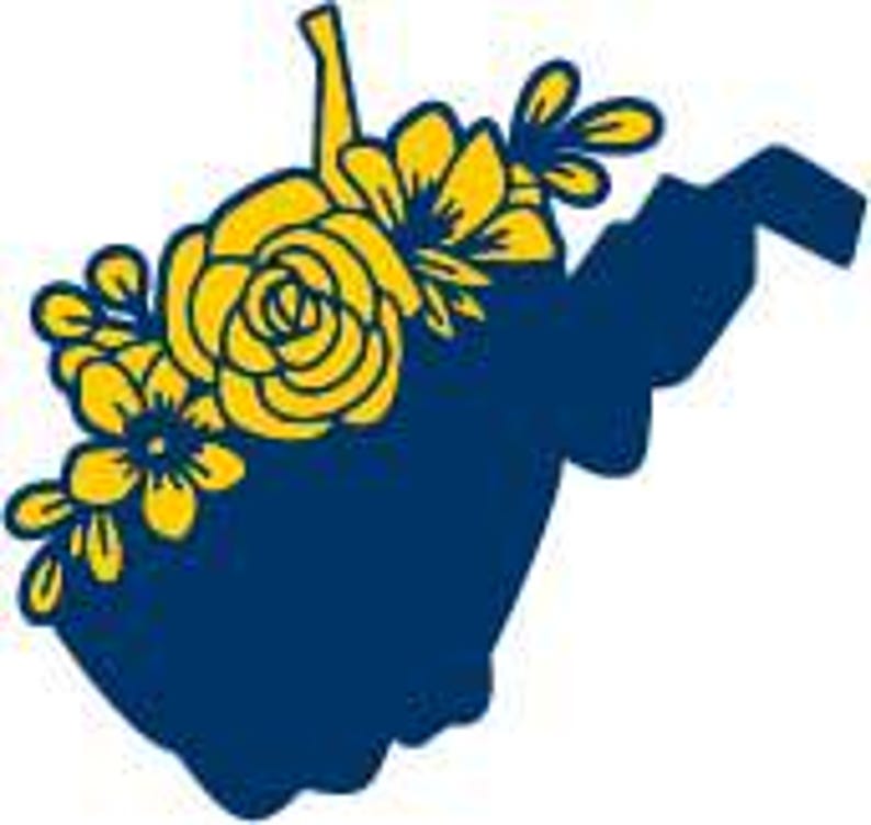West Virginia SVG, West Virginia Vector, Silhouette, Cricut File ...