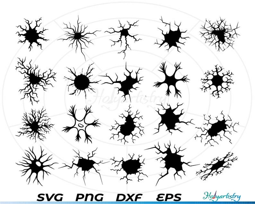 Cracked Glass Svg Cracks Svg Crack Clipart Crack Svg Broken Glass Svg Cracked Svg Bundle