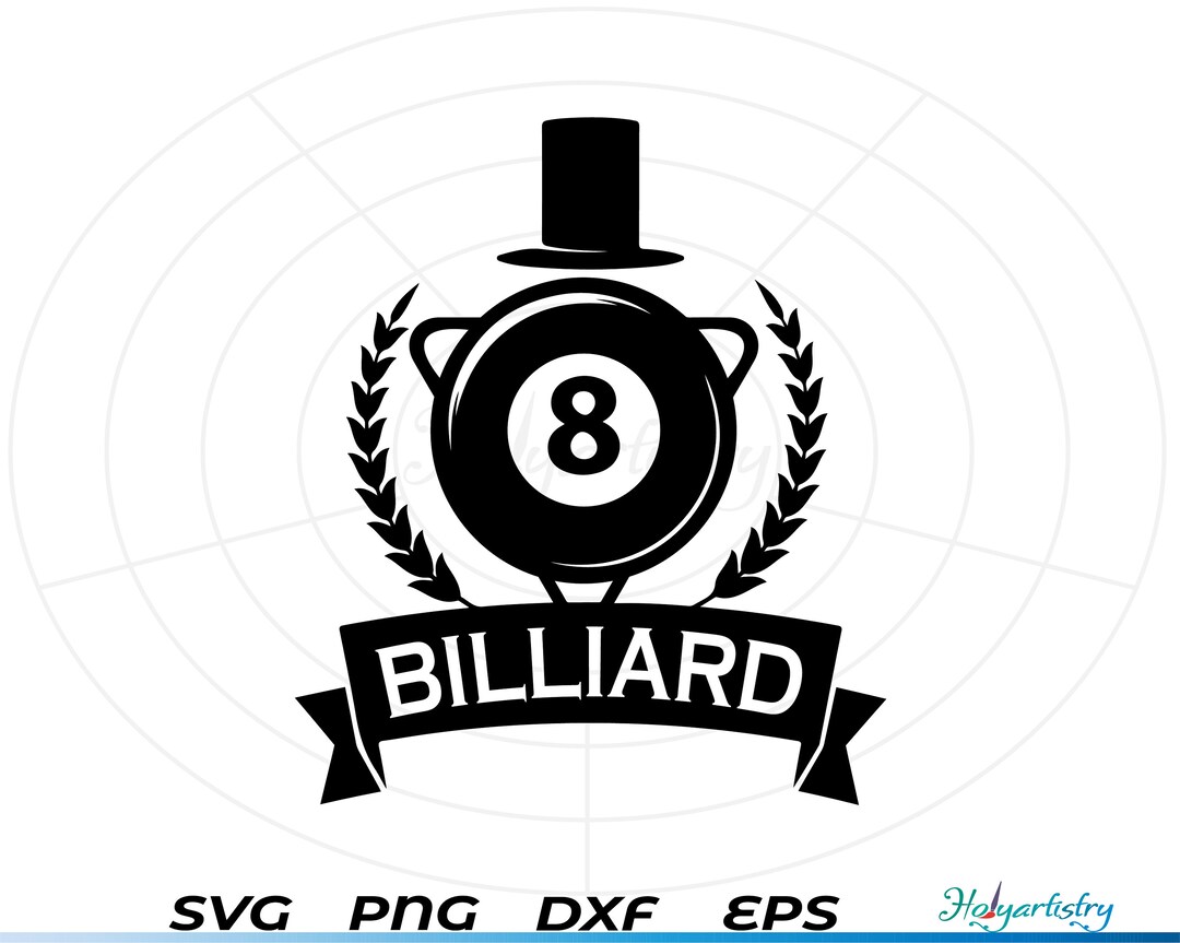 Billiards Svg Bundle, Snooker Svg, Pool Svg, Billiards Clipart ...
