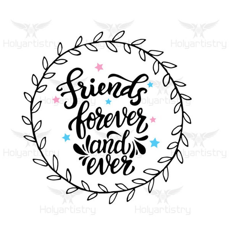 Friends SVG, Friendship Day Cutting File for Cricut,vector,silhouette ...