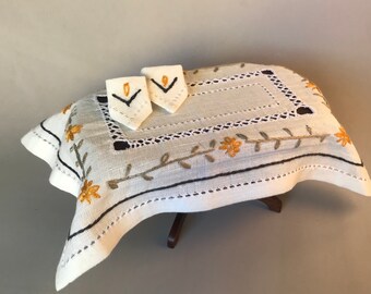 Miniature Dollhouse Tablecloth for the Kitchen Table/ 1/12 - Etsy