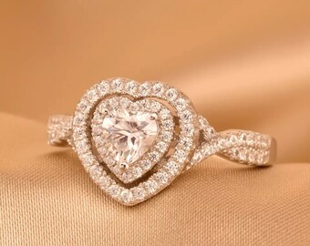 Wedding Ring Heart | Etsy