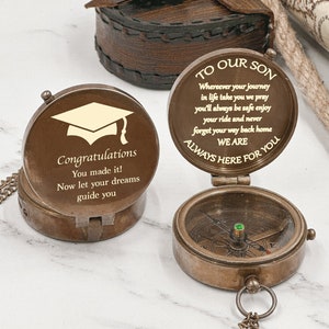 Personalized Graduation Gift Compass Custom Working Compass - Etsy