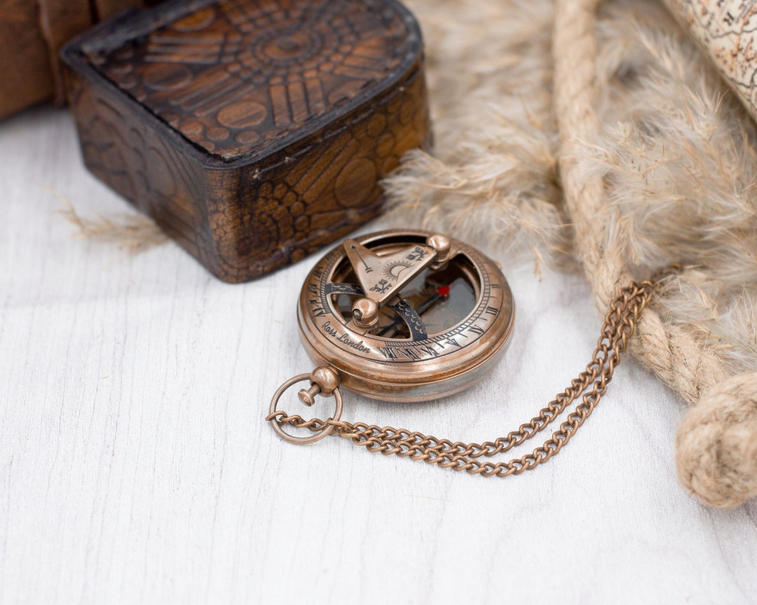 Personalized Compass, Engraved Compass, the Perfect Gift for Your True ...