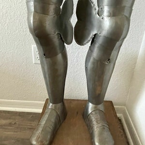 Medieval Knight Full Metal Suit of Armor Life Size 18 Ga SCA Steel ...
