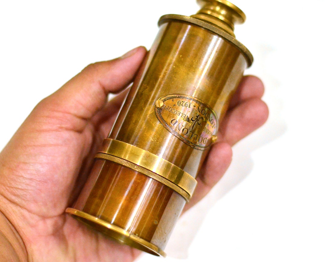 Customized Engraved Brass Telescope, Personalized - Captain Gift ...