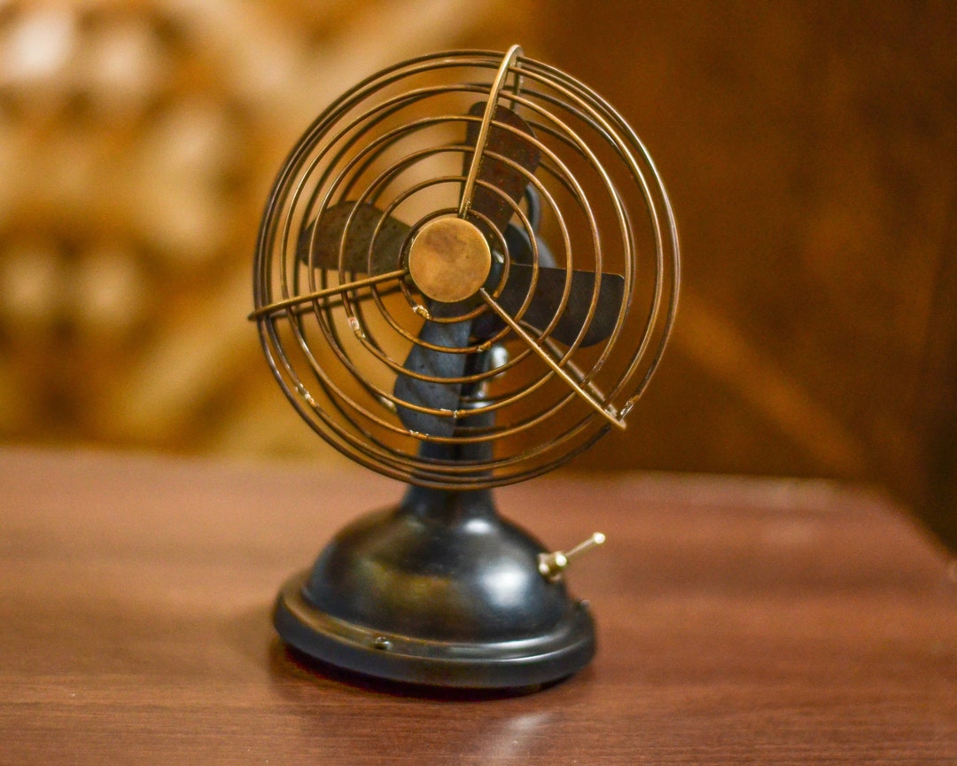 Super Unique Brass Nautical Handmade Decorative Small Table Fan ...