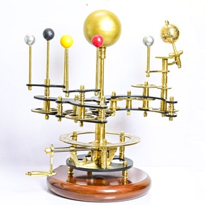 Antique Vintage Brass Orrery Solar System Antique Masterpiece, Working ...